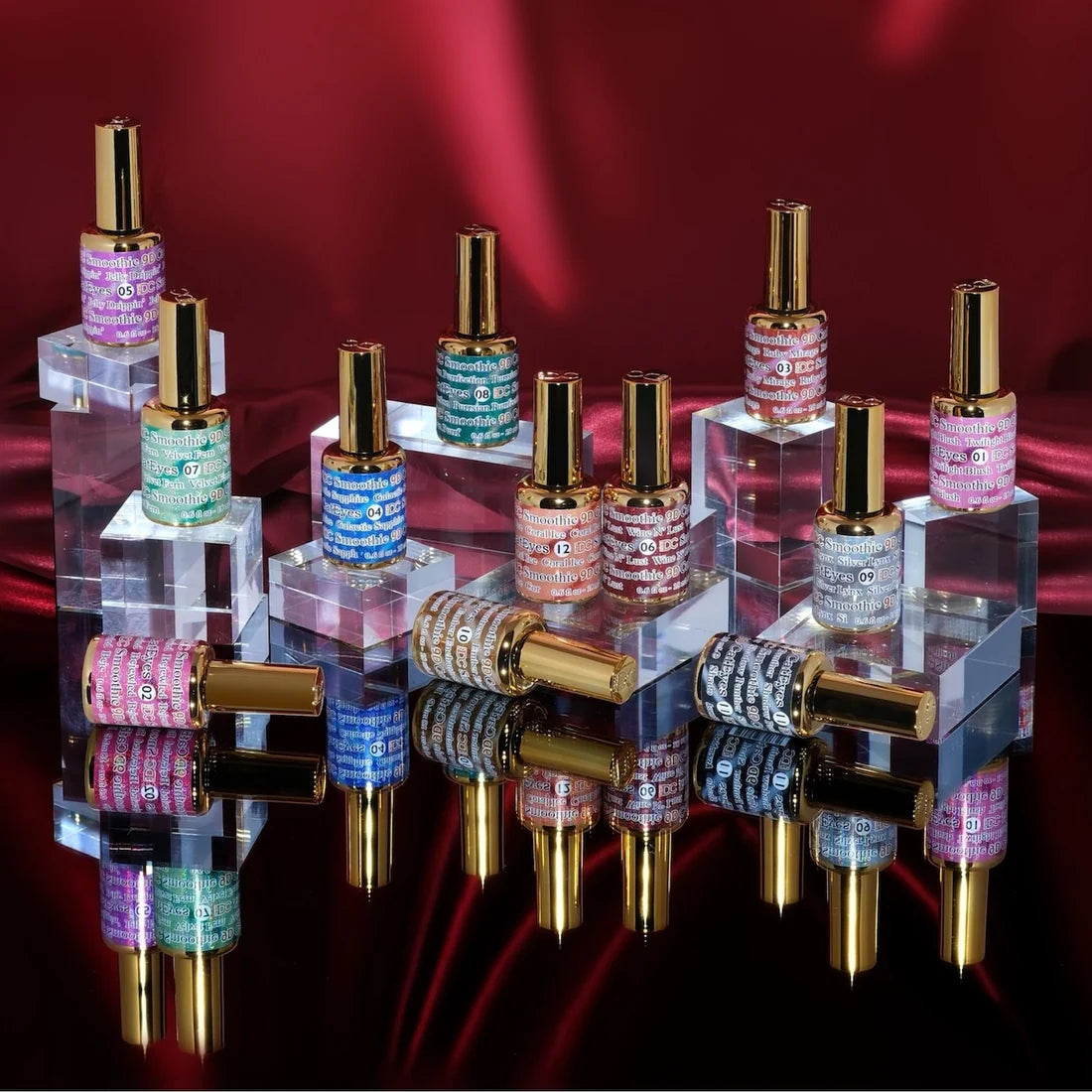 DC 9D Cat Eye Collection - Set of 36 Colors – TTT Nails Supply